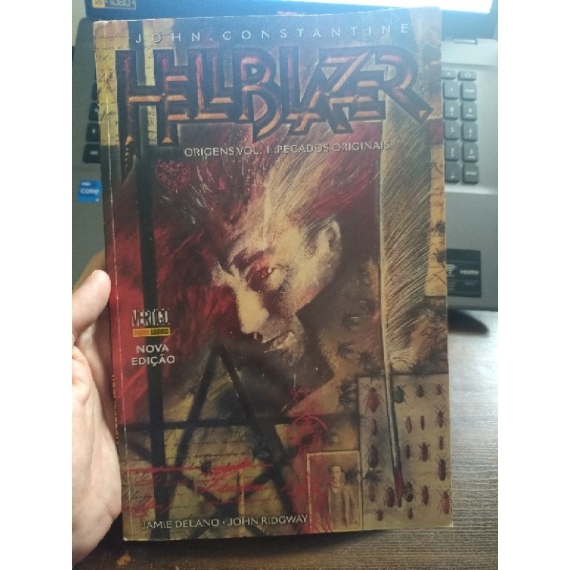 HQ: John Constantine Hellblazer - Origens - Vol.1: Pecados Originais | Shopee Brasil