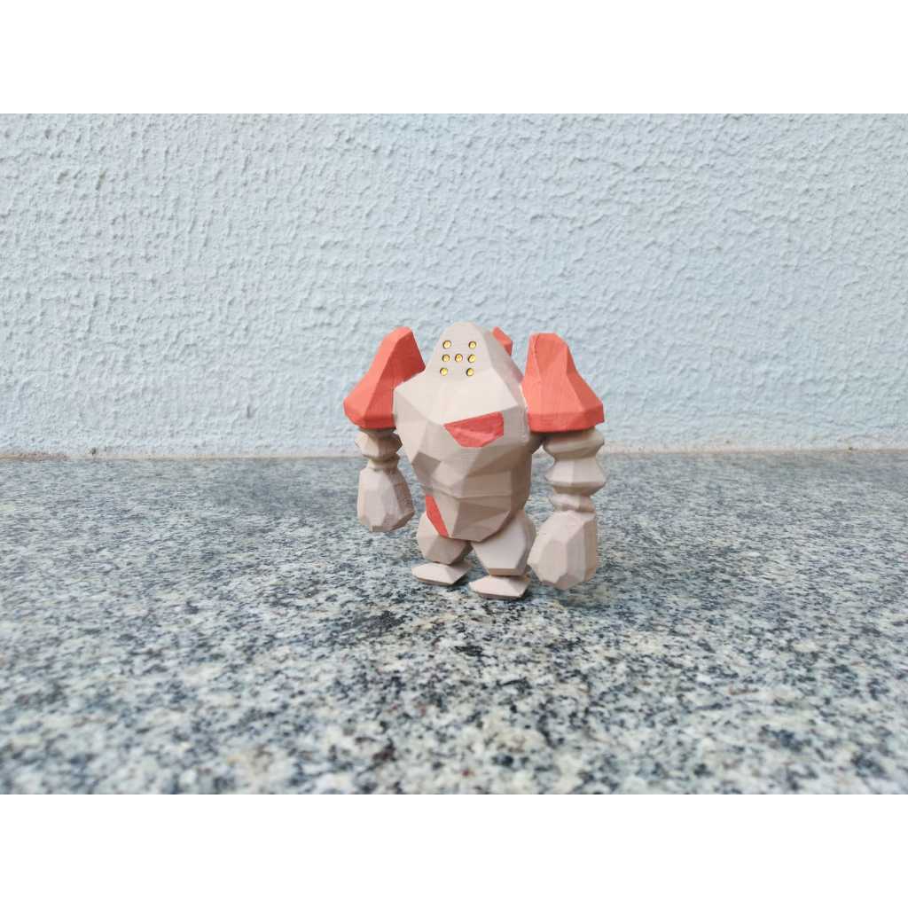 Regirock Pokémon Impressão 3d | Shopee Brasil