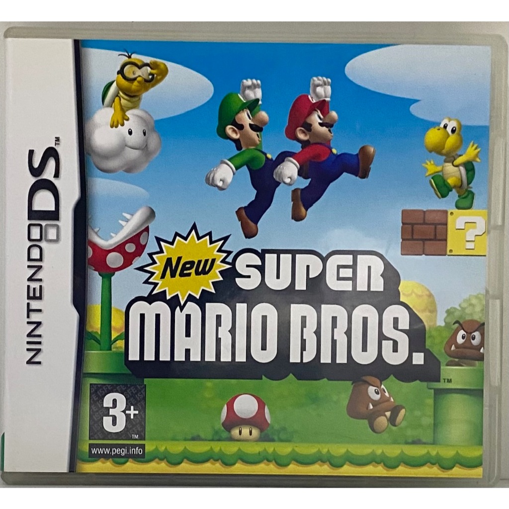 New super Maria Bros.(EUROPEU) - Nintendo DS - Original | Shopee Brasil