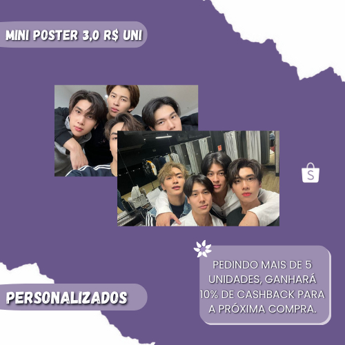 MINI POSTER JOYLADA | Shopee Brasil