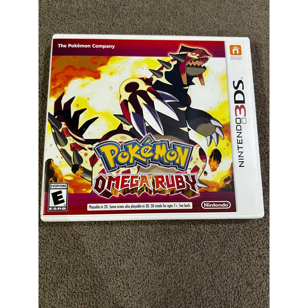 Pokémon Omega Ruby - Nintendo 3DS | Shopee Brasil