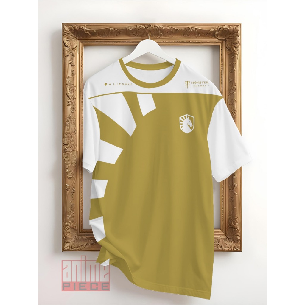 CAMISETA TEAM LIQUID CS2 TEAM UNIFORME GOLD FULL REF1545 | Shopee Brasil