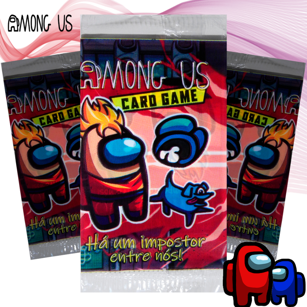 200 Cards, Cartinhas, AMONG US = 50 Pacotes | Shopee Brasil