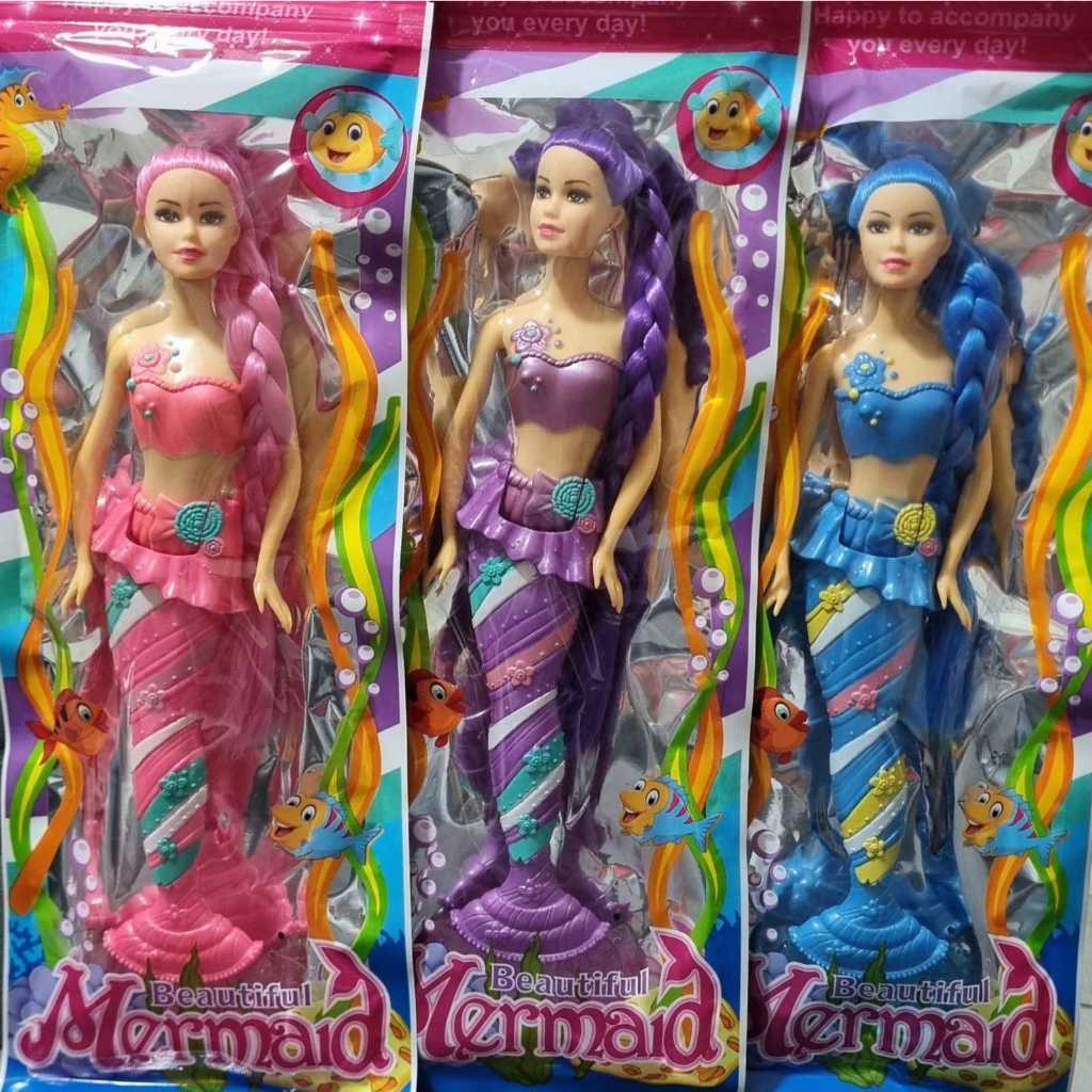 Boneca Sereia Beautiful Mermaid | Shopee Brasil