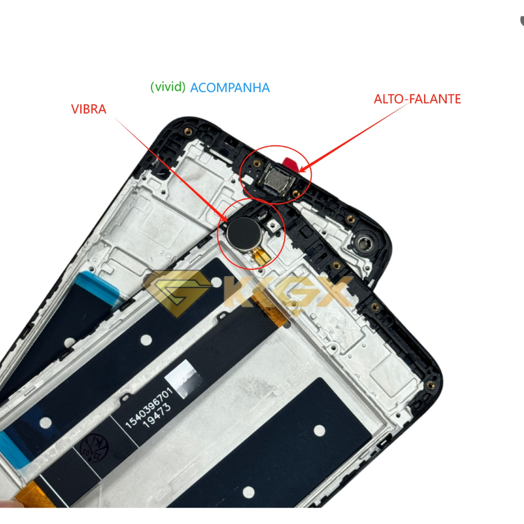 Tela Display Frontal LG K61 NACIONAL Q630 vivid | Shopee Brasil