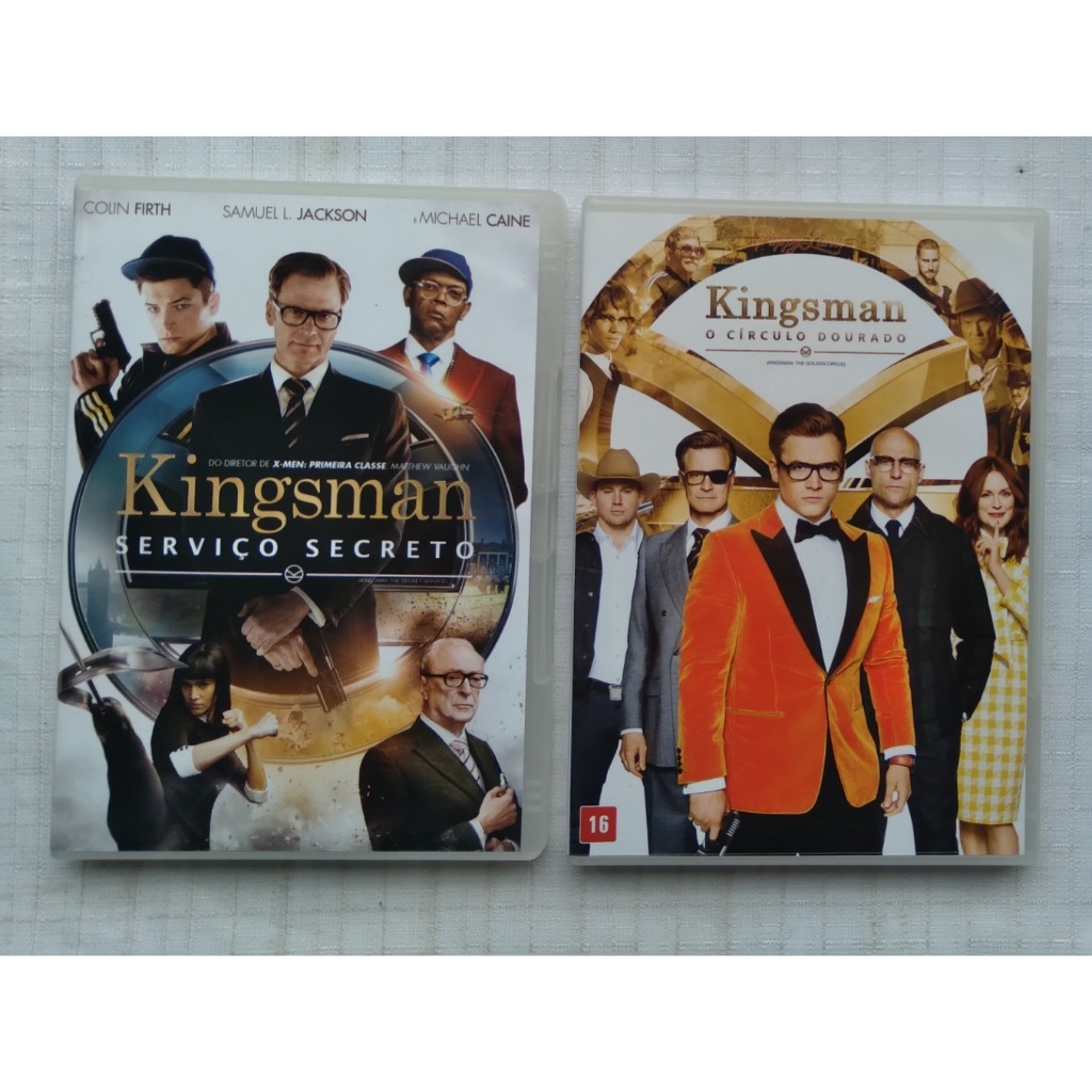 Dvd Kingsman 1 e 2 (originais) | Shopee Brasil