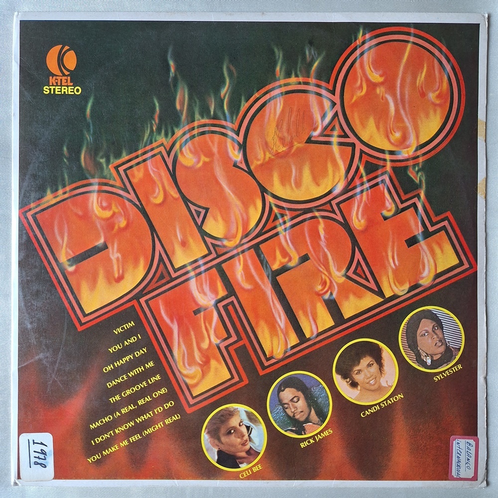 DISCO DE VINIL LP - VÁRIOS – DISCO FIRE (1978) | Shopee Brasil