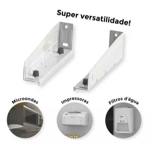 Suporte SBR5.0 Brasforma Multiuso Microondas Filtro Caixa de Som Forno ...