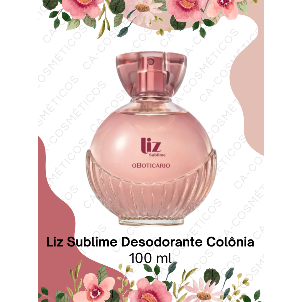 Liz Sublime Desodorante Colônia - 100ml | Shopee Brasil