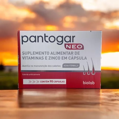 Pantogar Neo com 90 Cápsulas | Shopee Brasil