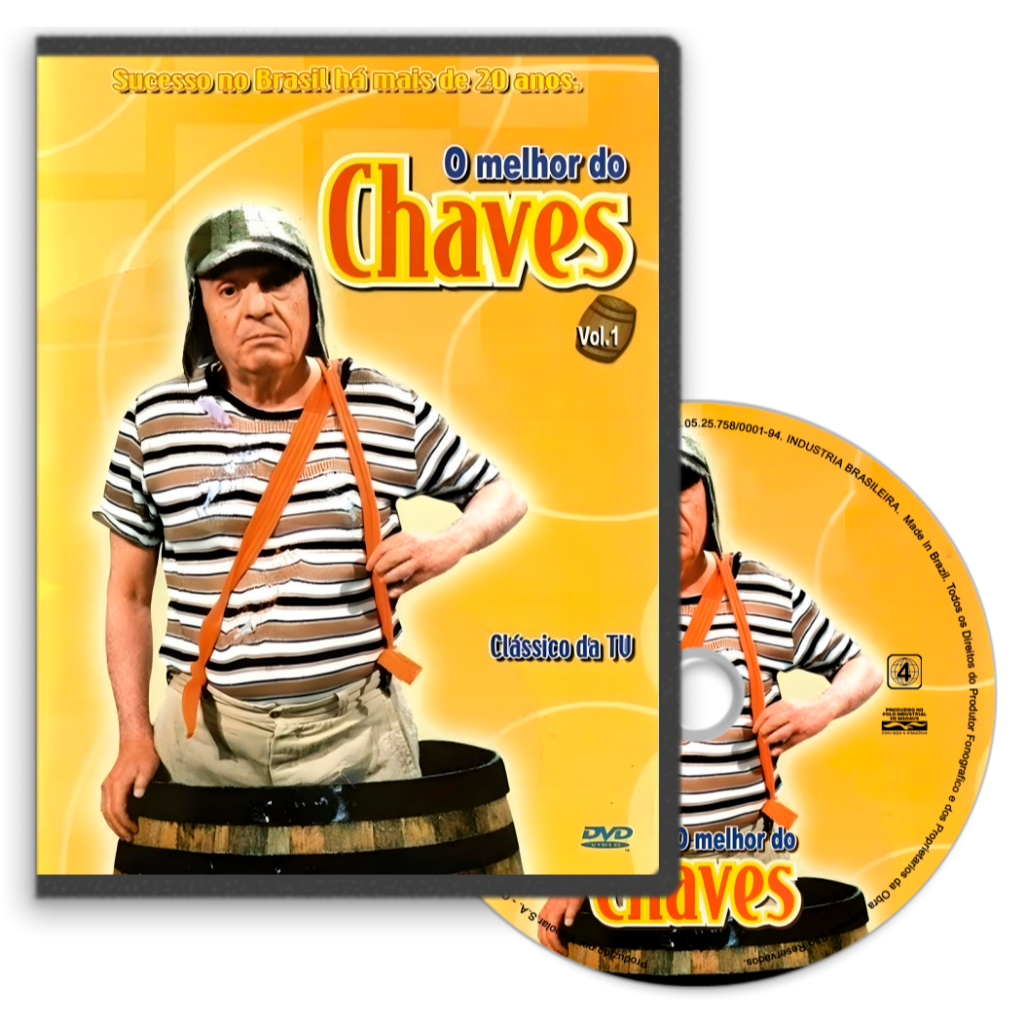 DVD - Chaves - O Melhor do Chaves Vol.1 | Shopee Brasil