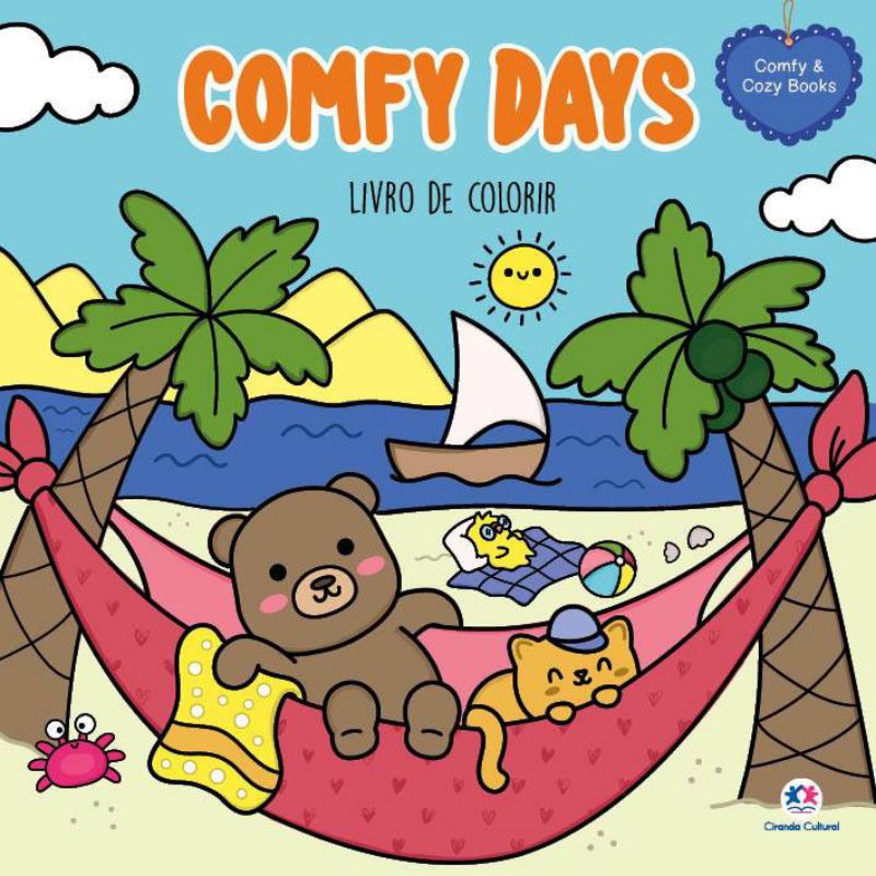 Comfy Days - Livro de Colorir tipo Bobbie Goods | Shopee Brasil