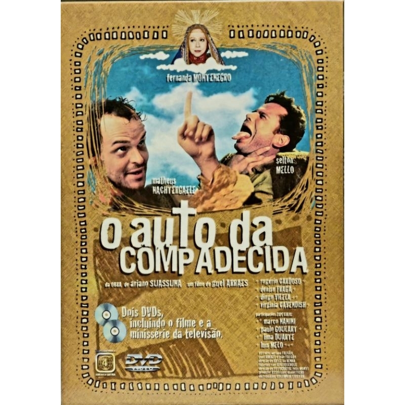 O Auto da Compadecida - DVD Duplo Original | Shopee Brasil