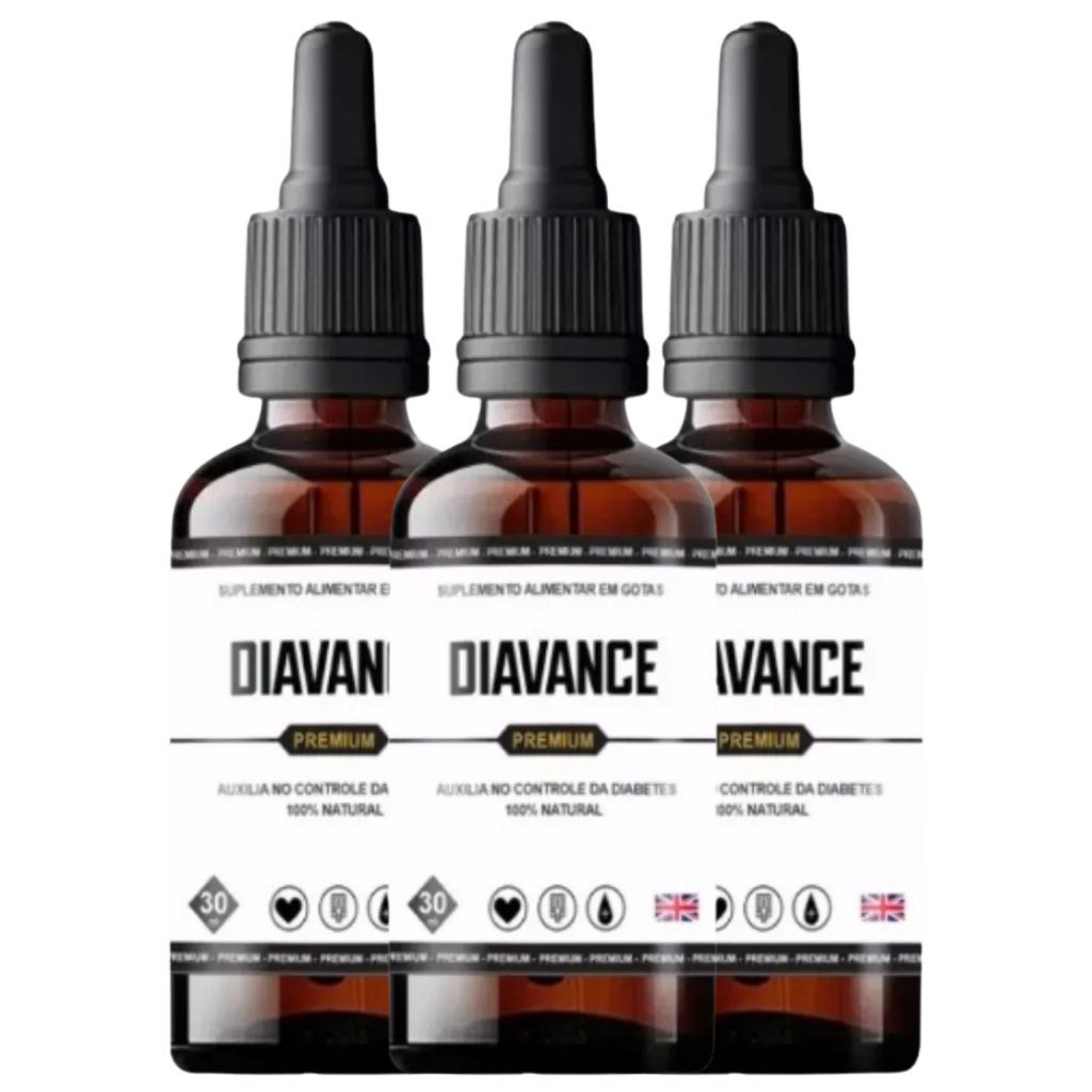 3 Diavance Original 30ML Gotas | Shopee Brasil