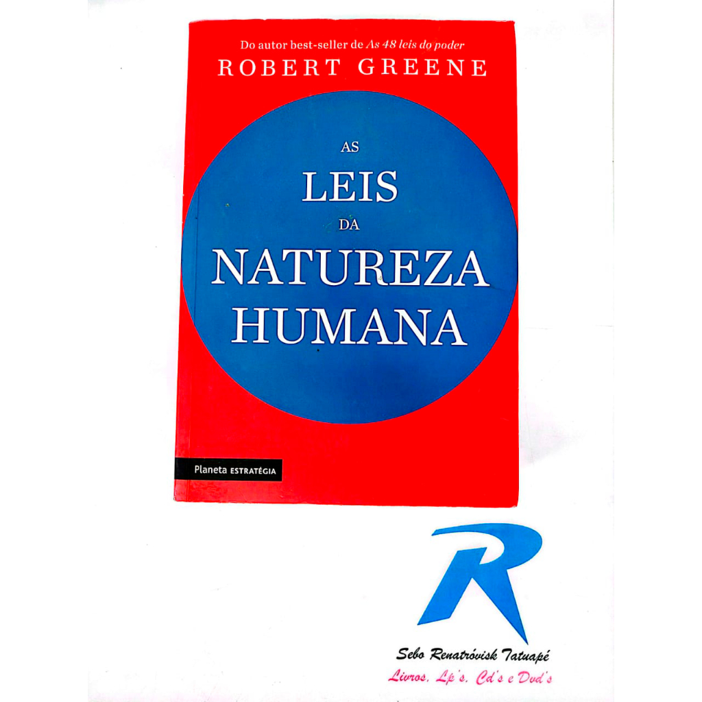 As Leis Da Natureza Humana - Editora: Planeta Estratégia - Robert ...