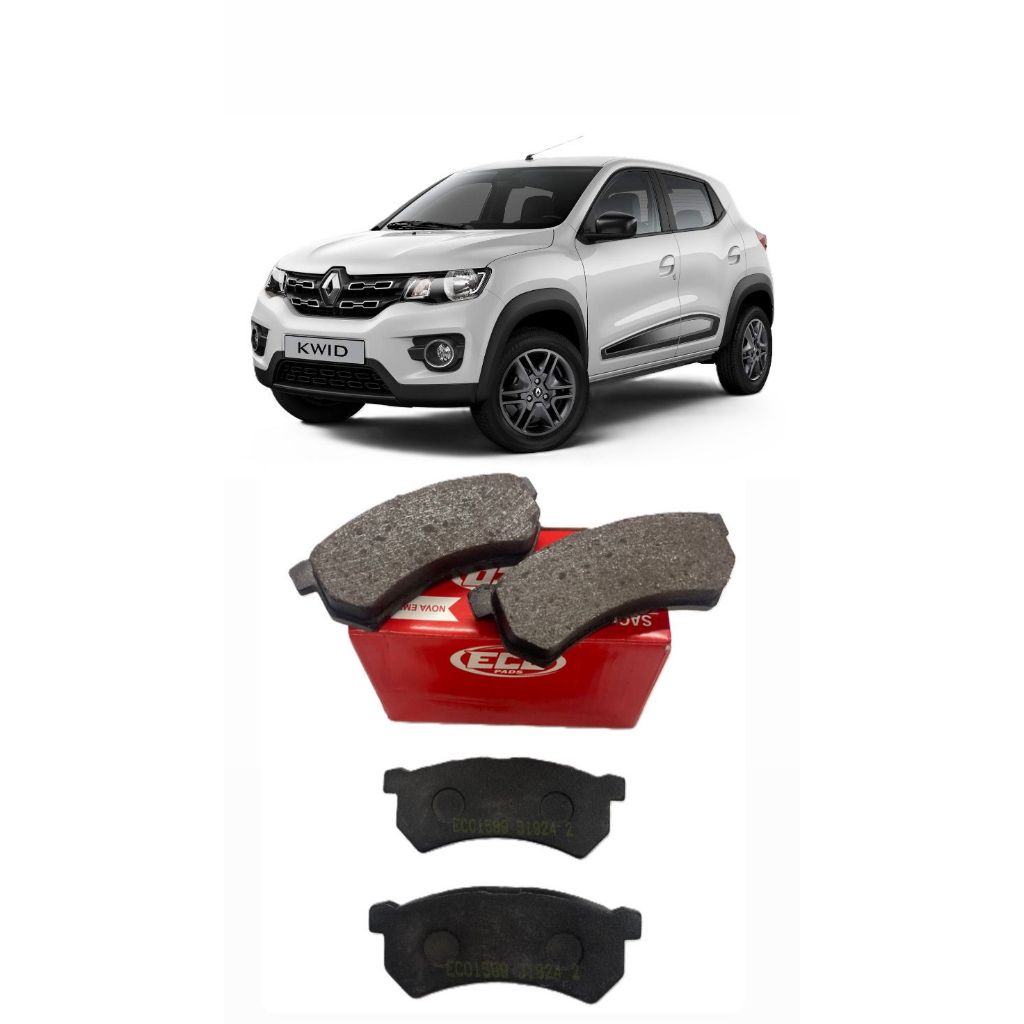 Pastilha De Freio Dianteira Renault Kwid Disco Solido 2017 à 2019 ...