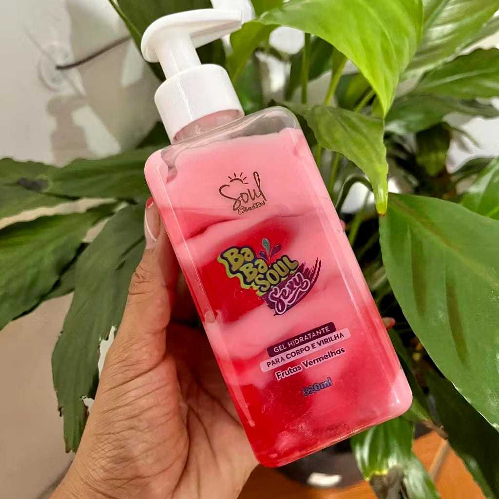 Hidratante Corporal Gel Corpo e Virilha Beijável 320ML Soul Cosméticos ...