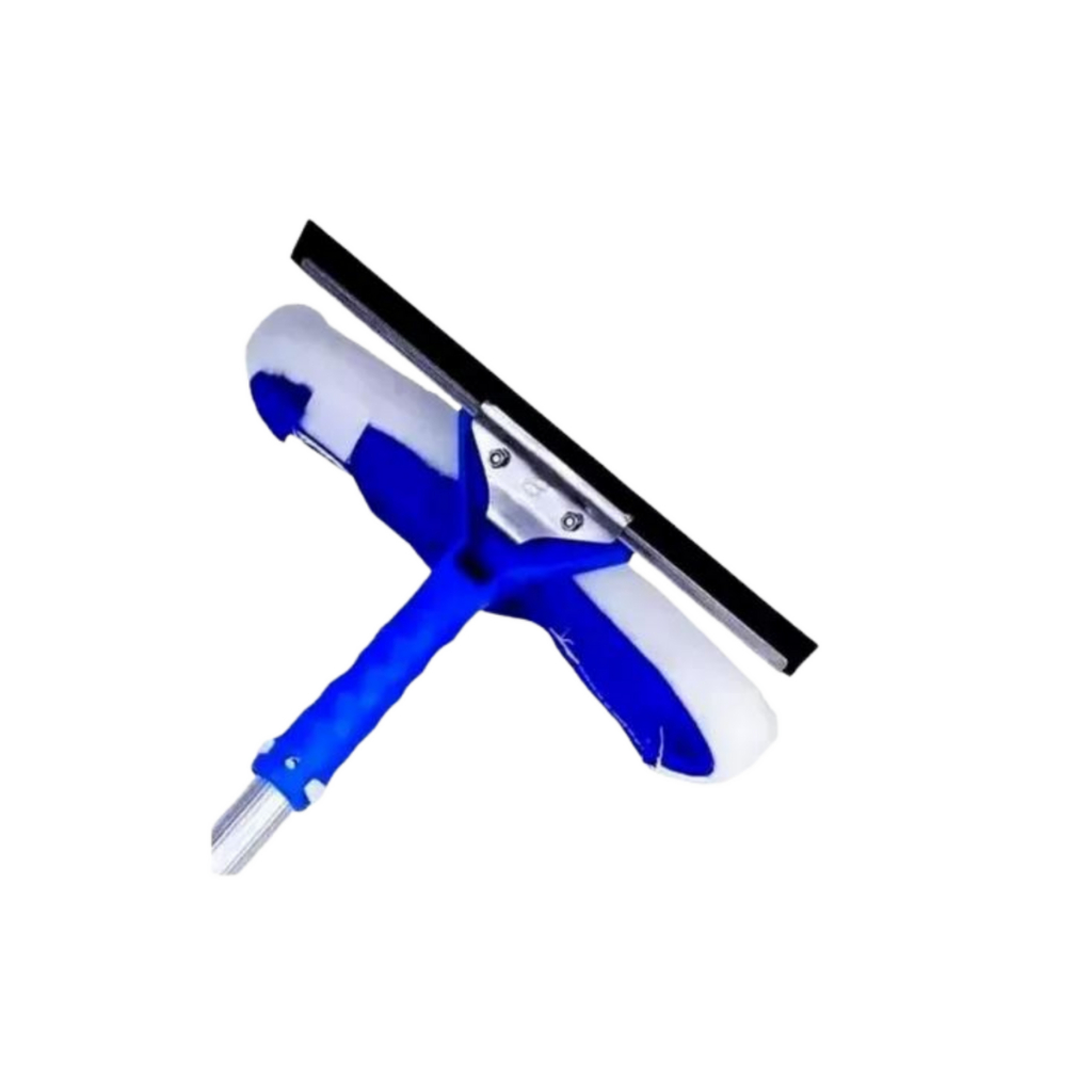 Rodo Combinado Limpa Vidro 2 em 1 Bralimpia 45cm s/ cabo | Shopee Brasil