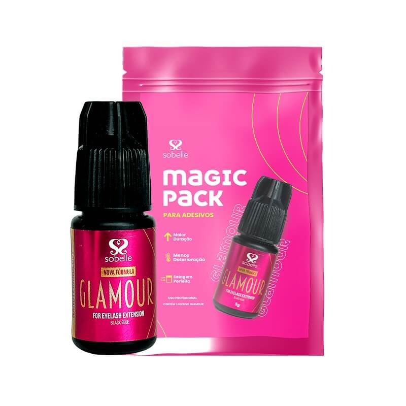 Cola Adesivo Glamour Nanotechnology Sobelle 3ml Para Extensão de Cílios | Shopee Brasil