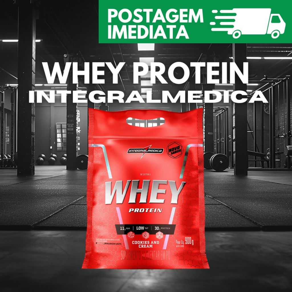 Nutri Whey Protein 900g Refil Concentrado Hipercalorico ...