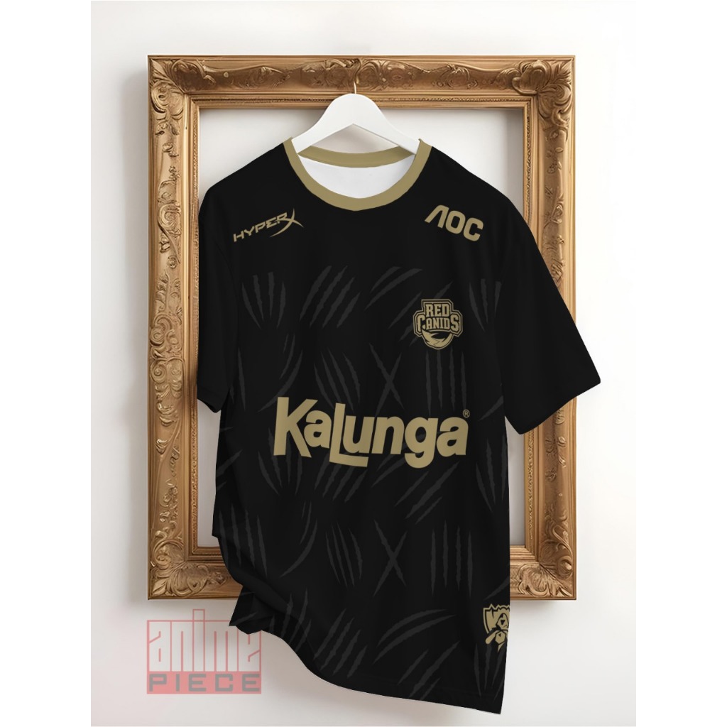 CAMISETA RED CANIDS CS2 TEAM UNIFORME BLACK FULL REF1556 | Shopee Brasil