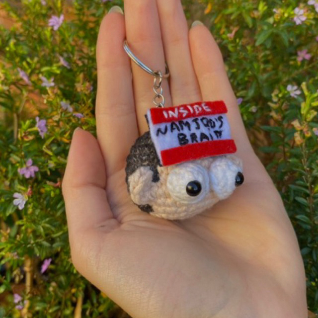 Chaveiro LOST! Inside Namjoon’s brain - RPWP - BTS RM | Shopee Brasil