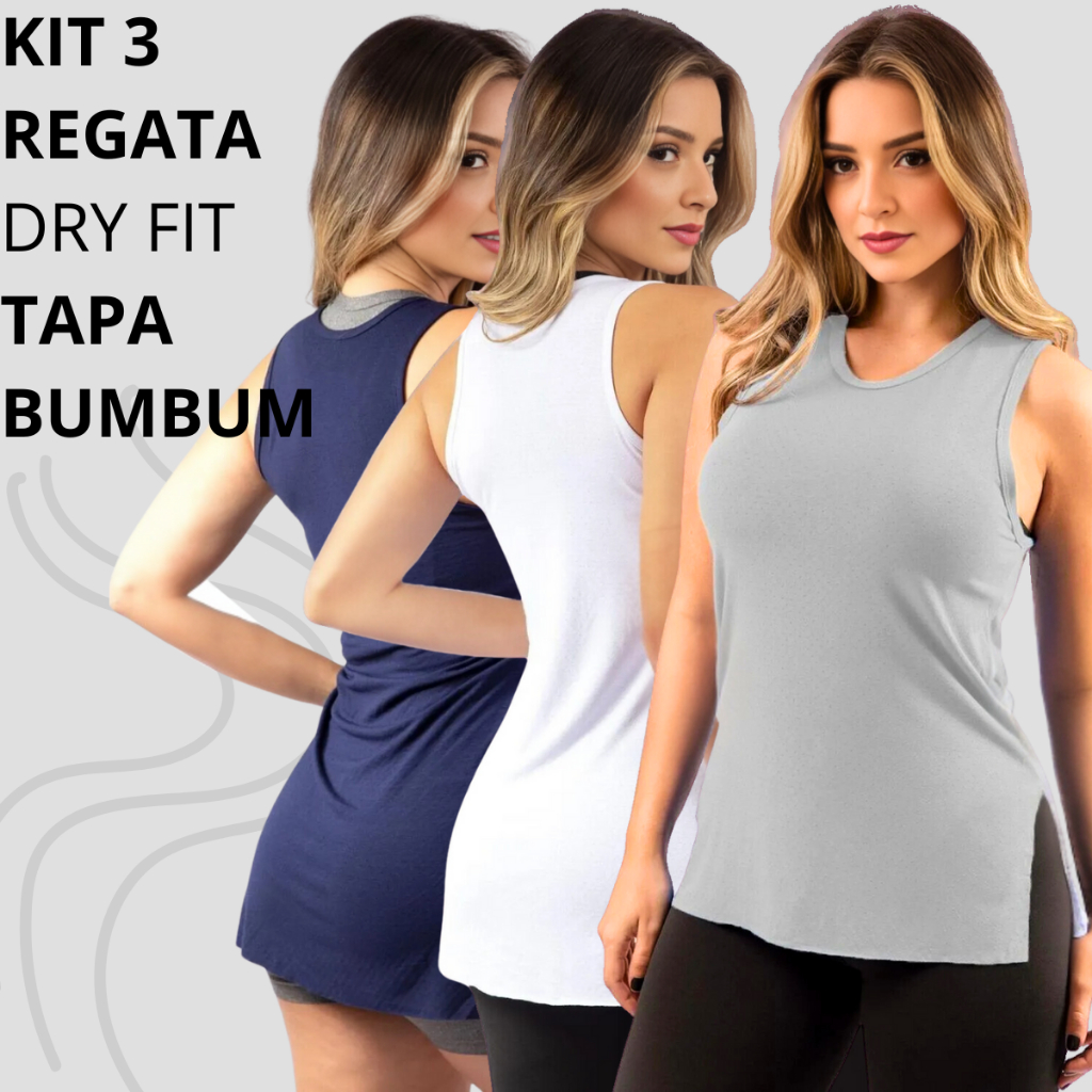 Kit regata tapa bumbum academia fitness pilates yoga corrida | Shopee ...