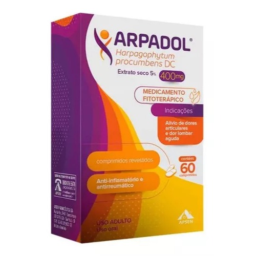 Arpadol 400 Mg 60 Comprimidos | Shopee Brasil