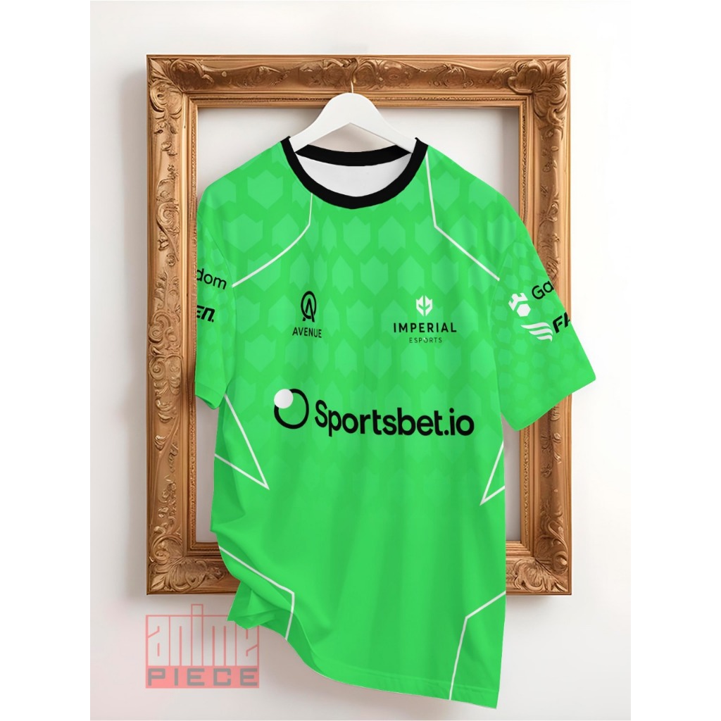 CAMISETA IMPERIAL CS2 TEAM PRO UNIFORME VERDE FULL REF1547 | Shopee Brasil
