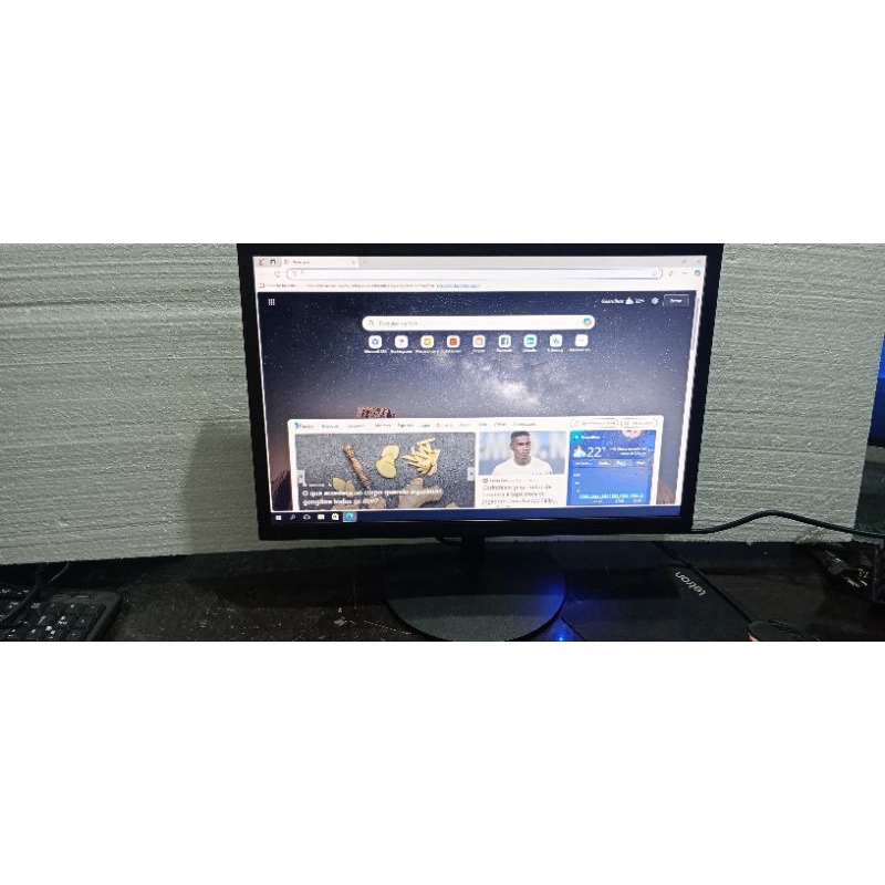 MONITOR PCTOP SLIM 19 POLEGADAS LED. | Shopee Brasil