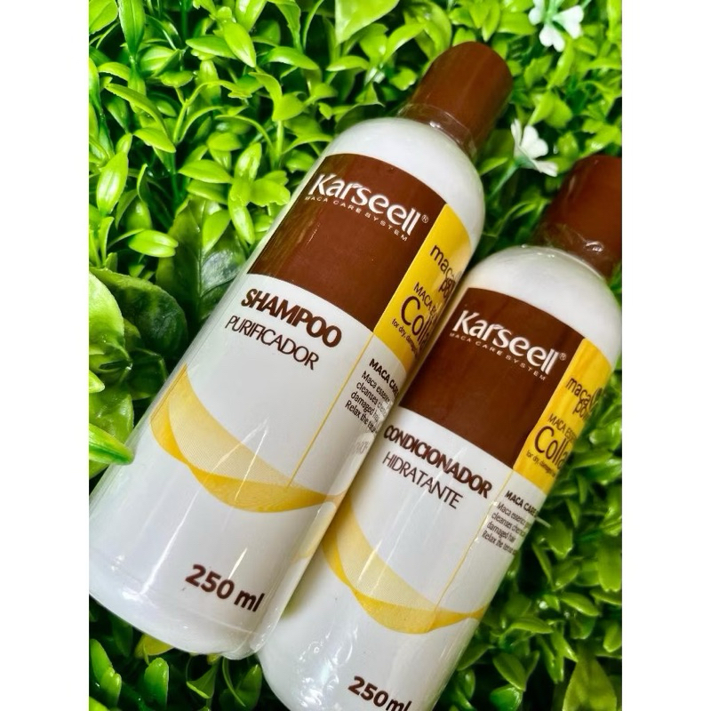 Kit Shampoo Condicionador Karseell - 250ml | Shopee Brasil