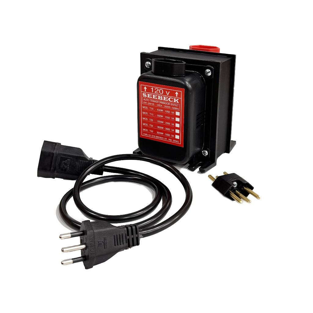 Auto Transformador 1500va Trafo Tensão 110v 220v bivolt nacional 900w ...