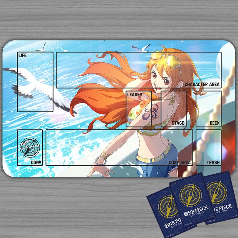 PLAYMAT ONE PIECE TCG - NAMI A NAVEGADORA | Shopee Brasil