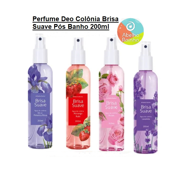 Kit de agua de Colonia Brisa Suave Abelha rainha Body Splash 200ml ...