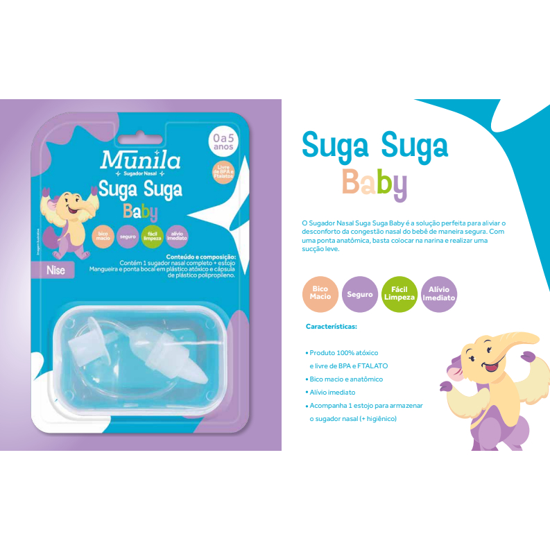 Suga Suga Baby Munila Sugador Nasal | Shopee Brasil