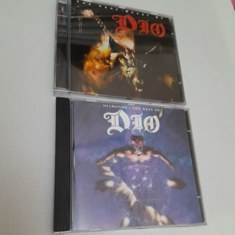 CD Ronnie James Dio - Dimonds The Best Of Dio + The Very Beast Of Dio - Original | Shopee Brasil
