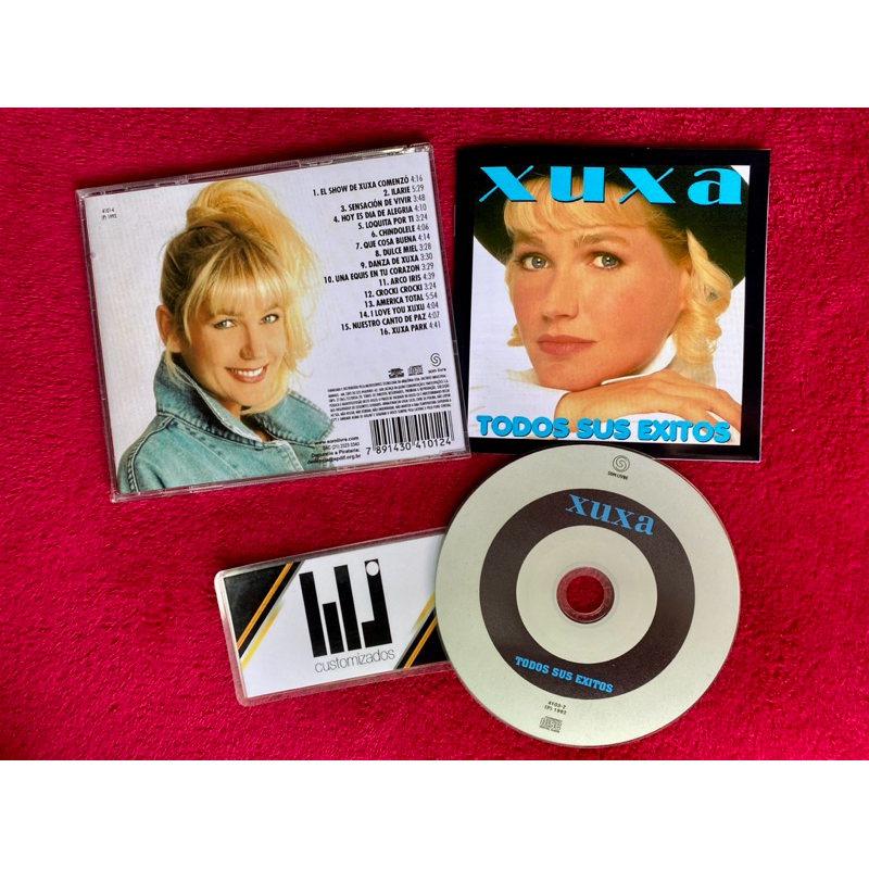 XUXA / TODOS SUS ÊXITOS (CD FAN MADE) | Shopee Brasil