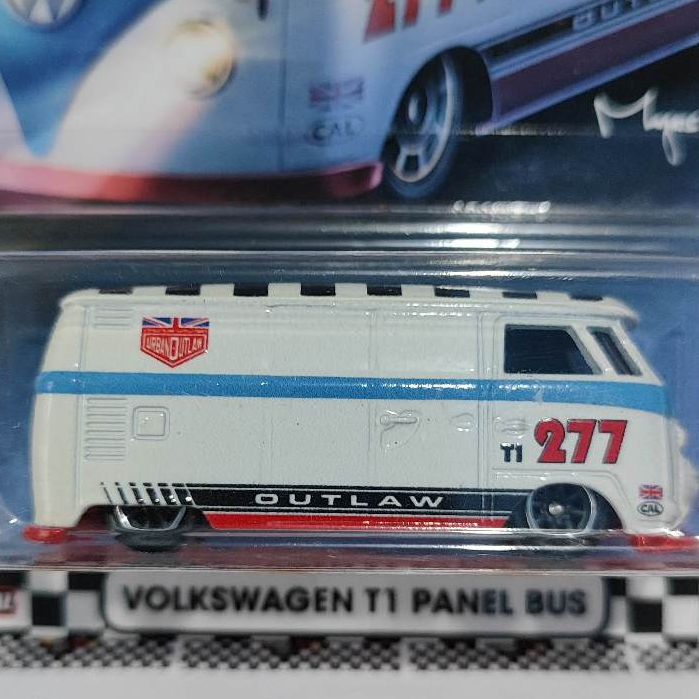 Hot Wheels Premium Volkswagen T1 Panel Bus -Outlaw | Shopee Brasil