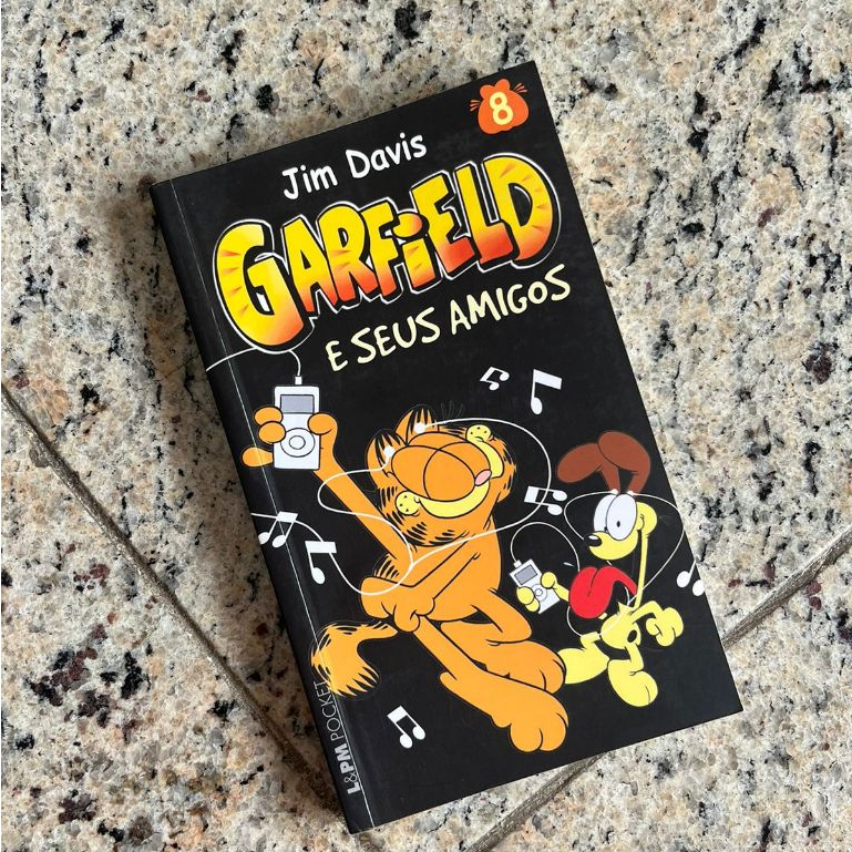 Livro GARFIELD 8 – E SEUS AMIGOS | Shopee Brasil