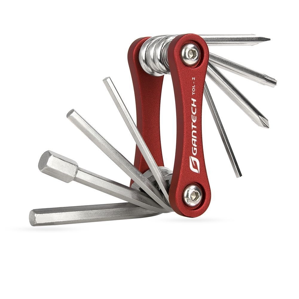 KIT DE FERRAMENTA CHAVES GANTECH TIPO CANIVETE 9 FUNÇÕES | Shopee Brasil