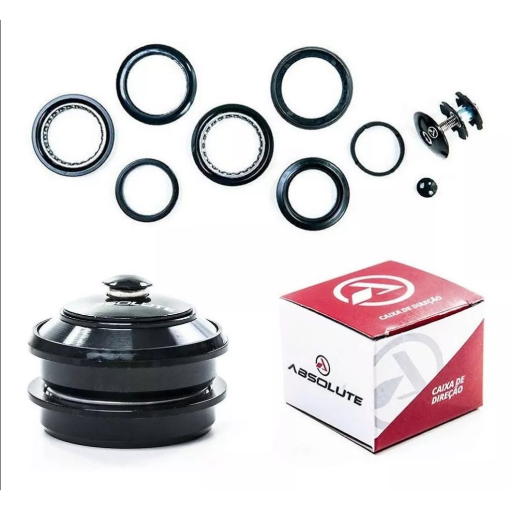 Caixa De Direção/ Moviment Absolute 1.1/8 44mm Mega Over Bike Mtb ...