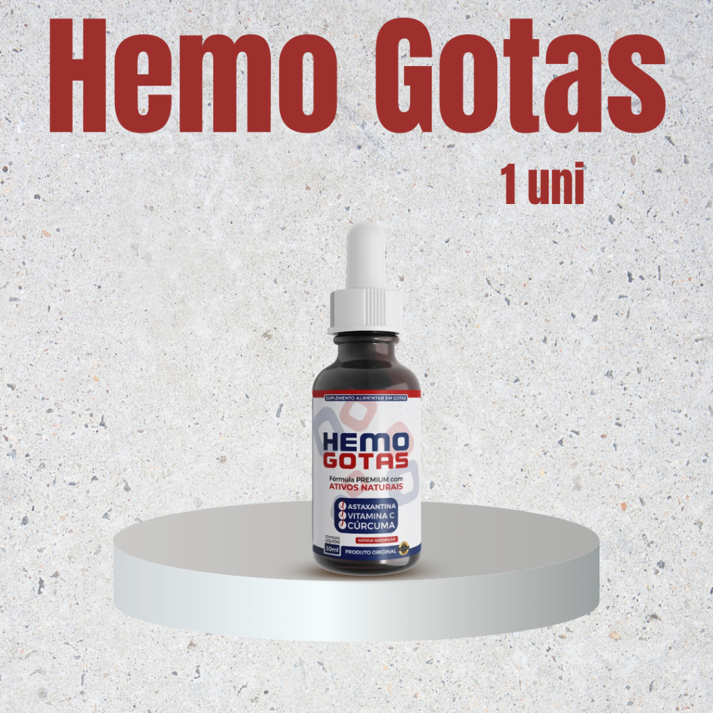 Mega Promoção 1 Hemo Gotas Original Super Potente | Shopee Brasil