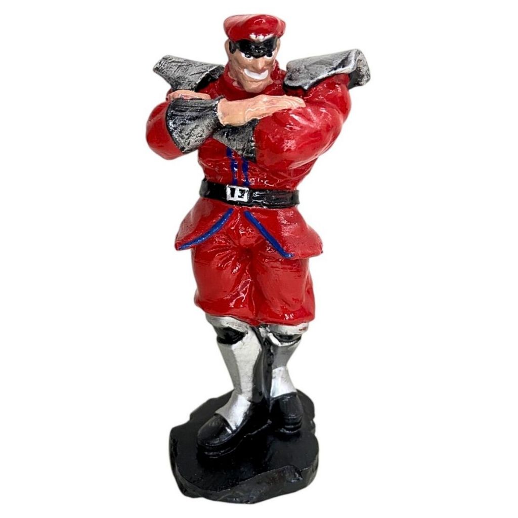 Boneco Mr. Bison Street Fighter Game Colecionável Estatua | Shopee Brasil