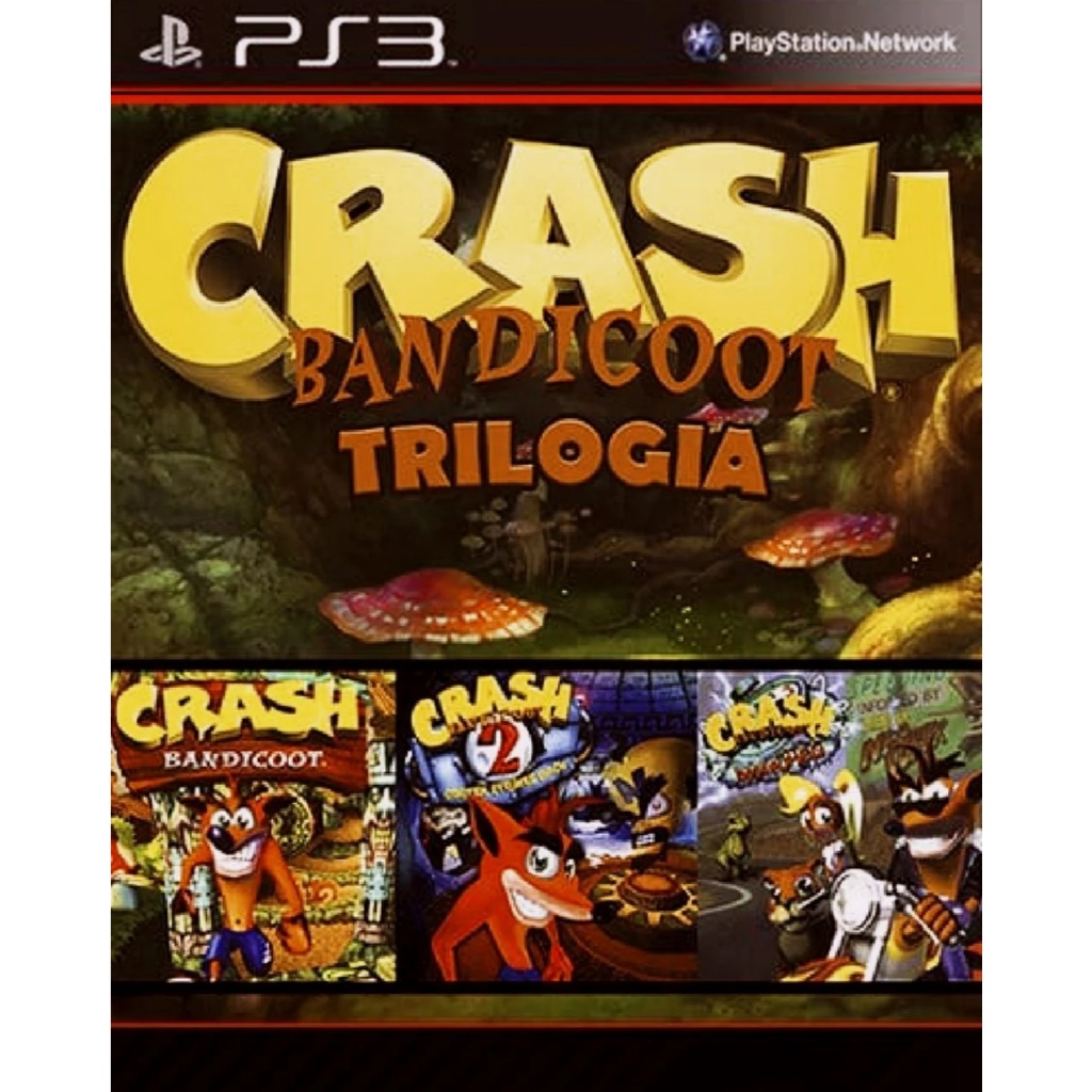 CRASH TRILOGY 1 2 3 PS3 - Leia a Descrição | Shopee Brasil