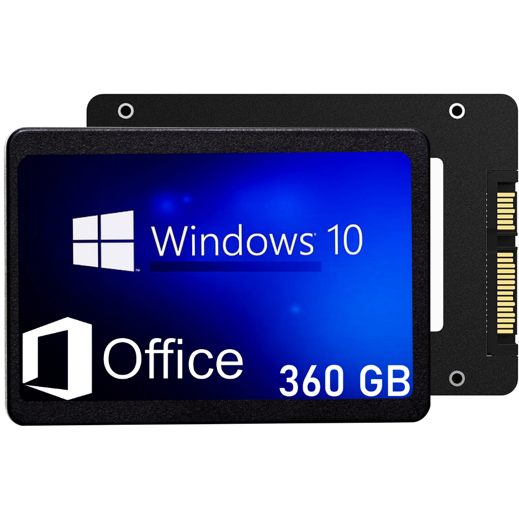 SSD 360GB com Windows 10 Instalado + Pacote Office | Shopee Brasil