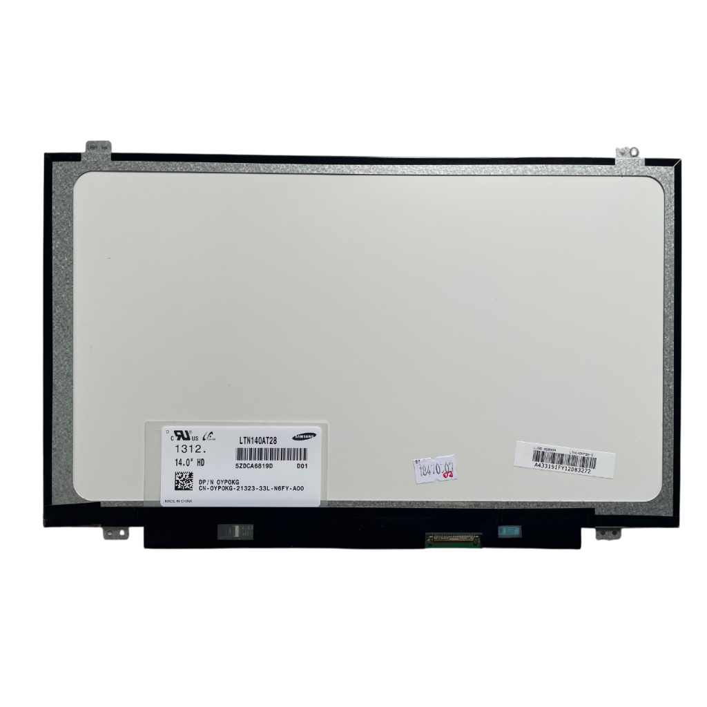 Tela Notebook 14" Led Slim Brilhante Ltn140at28 Samsung 40 Pinos 1847/ ...