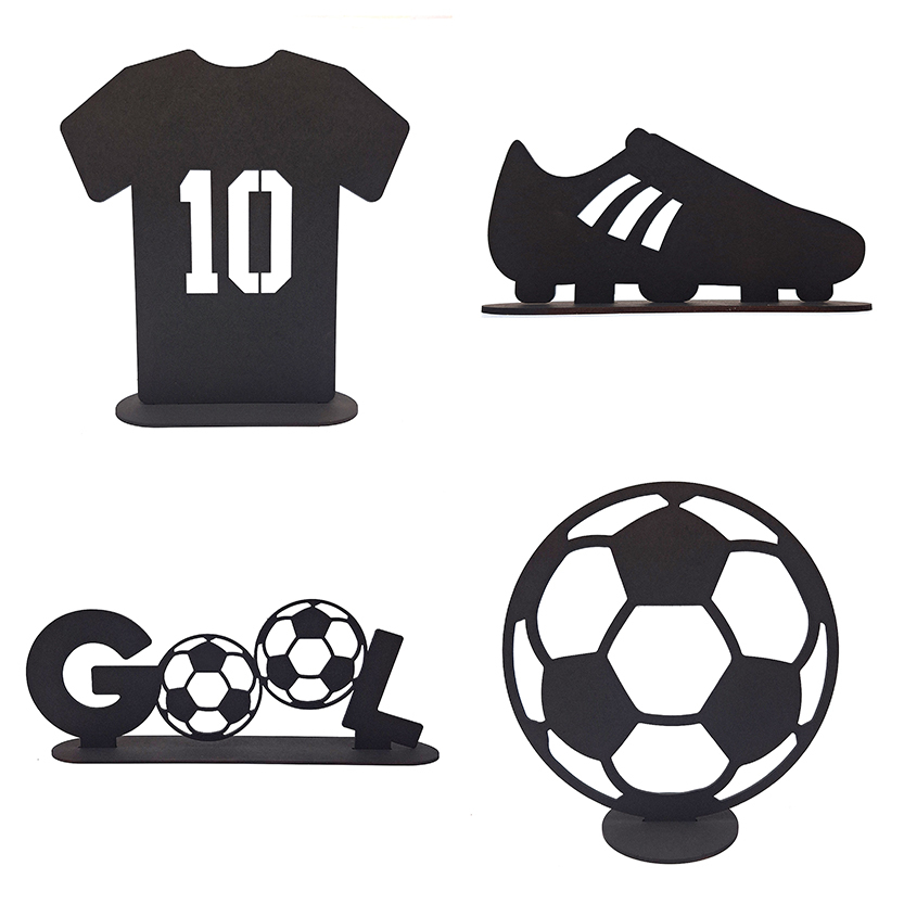 Display Futebol Infantil Aniversário Kit com 4 Unidades | Shopee Brasil