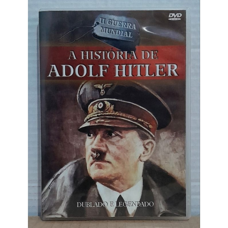 A História de Adolf Hitler - Documentário Original Usado | Shopee Brasil