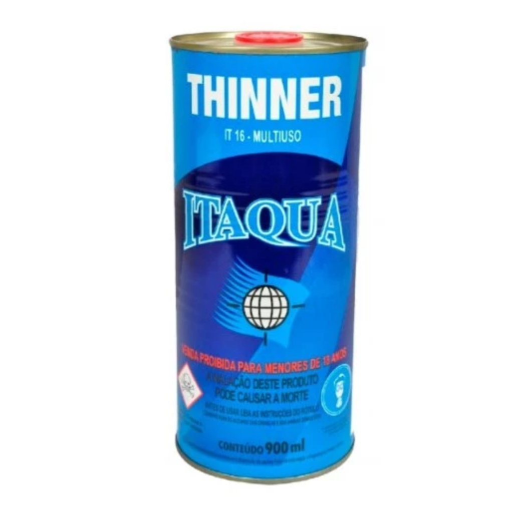 THINNER SOLVENTE 900ML MULTIUSO IT16 | Shopee Brasil