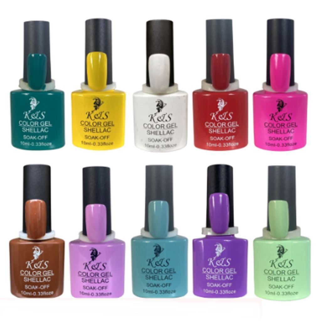 Kit 15 Esmalte em Gel Bella Rosa Zem K&S D&Z Girl Fatale Lirió Nail ...